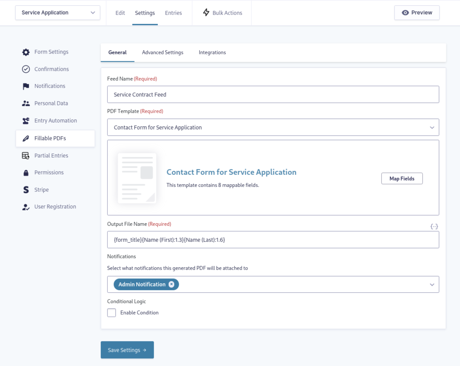 WordPress Fillable PDF Forms: Step by Step - CosmicGiant