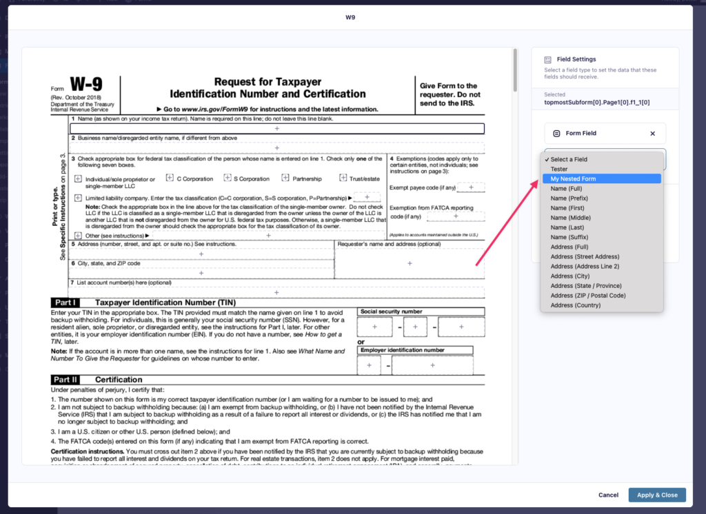 Mapping to Nested Forms - CosmicGiant